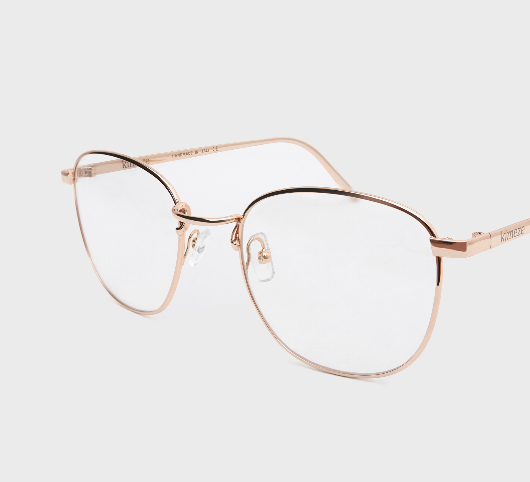 AKIN in Rose Gold | KIMEZE | Unisex Luxury Opticals